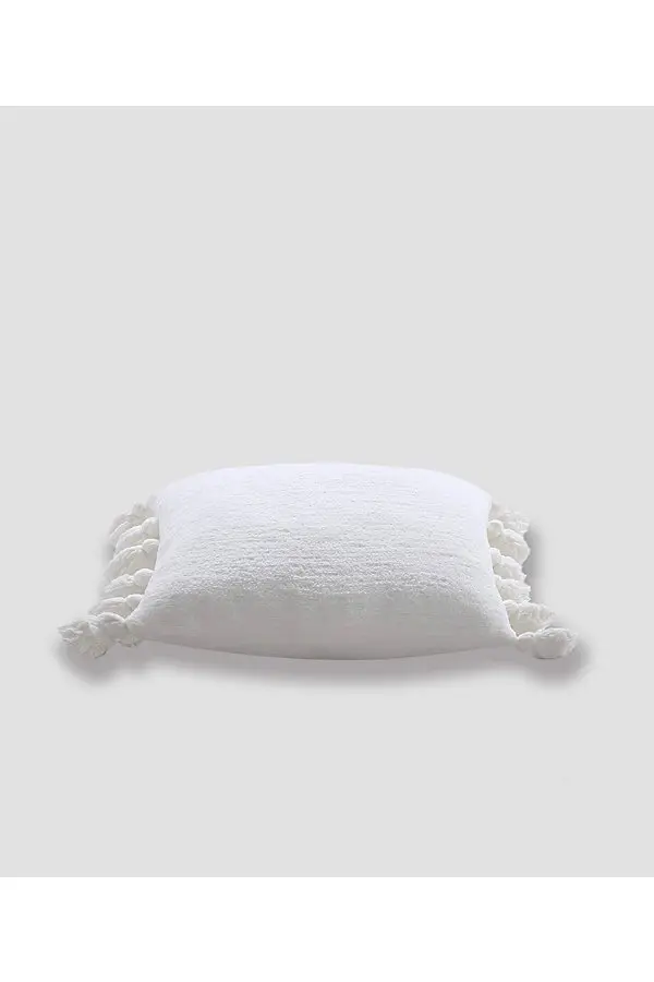 Free People Sunday Citizen Pom Pom Throw Pillow - Off White