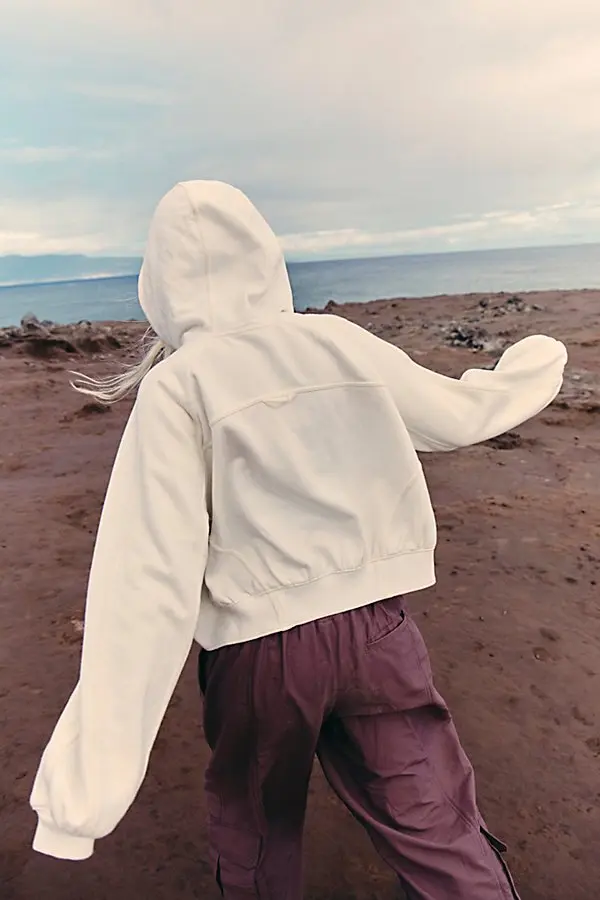 Free People Side Line Zip-up Top