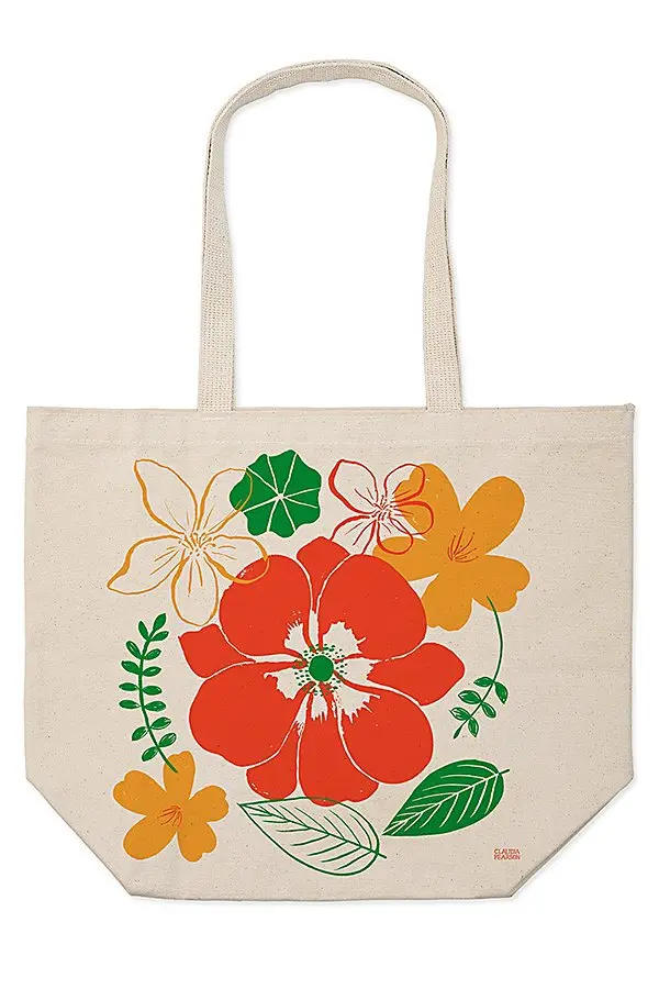 CLAUDIA PEARSON Mayflowers Market Tote