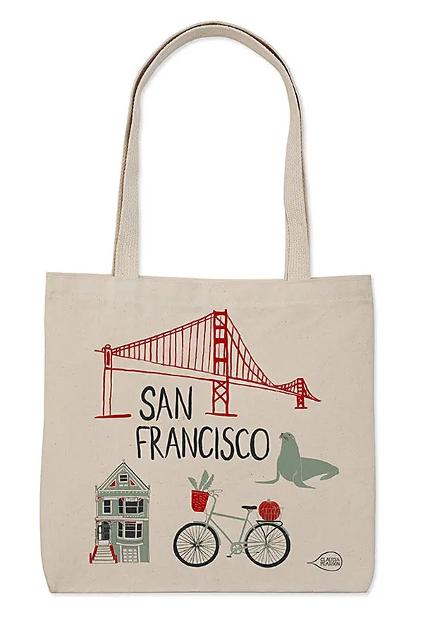 CLAUDIA PEARSON San Francisco Everyday Tote - White