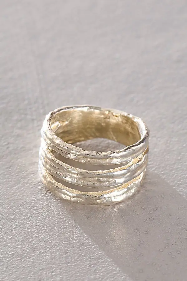 COG Trio Band Ring - Silver