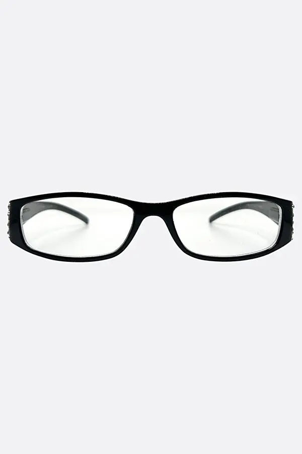 GIANT VINTAGE SUNGLASSES Giant Vintage Andromeda Bayonetta-style Glasses - Black