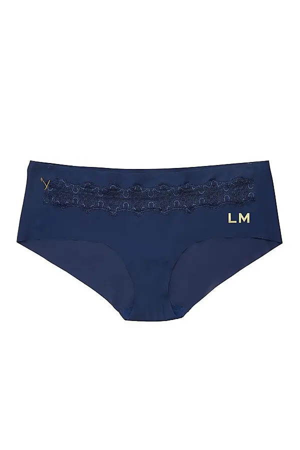 Uwila Warrior Personalized Happy Seam Brief - Dress Blue