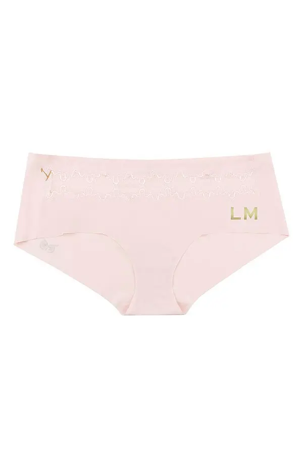 Uwila Warrior Personalized Happy Seam Brief - Rose Quartz