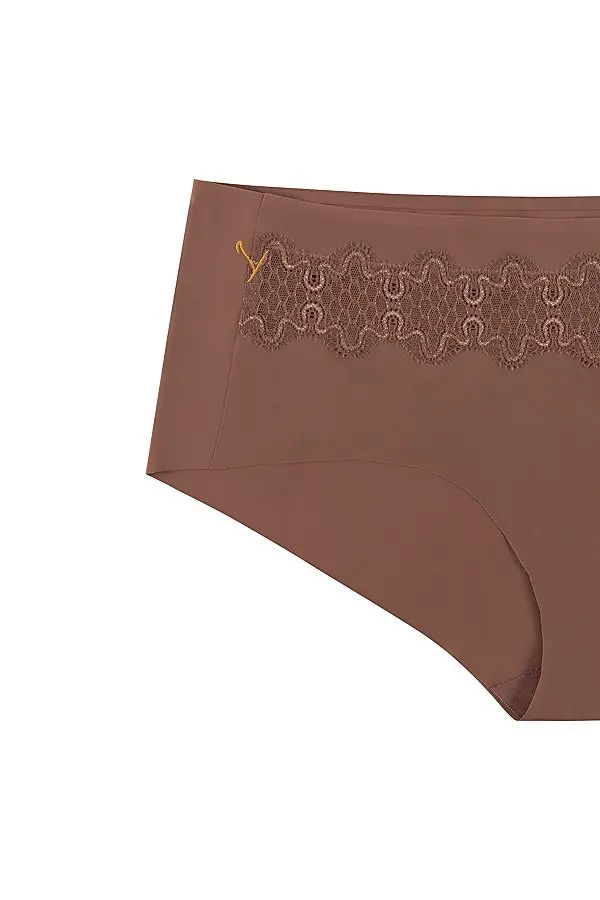 Uwila Warrior Personalized Happy Seam Brief - Toffee