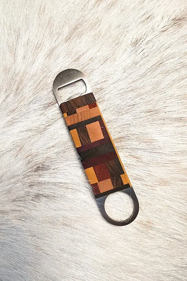 HONORABLE OAK Bartender Bottle Opener - Mosaic