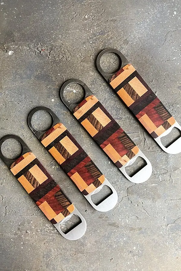 HONORABLE OAK Bartender Bottle Opener - Mosaic