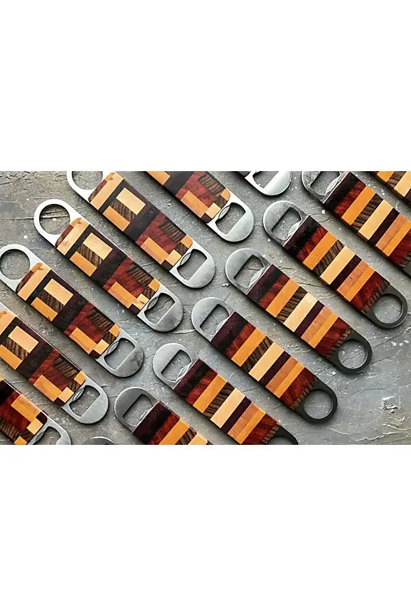 HONORABLE OAK Bartender Bottle Opener - Mosaic
