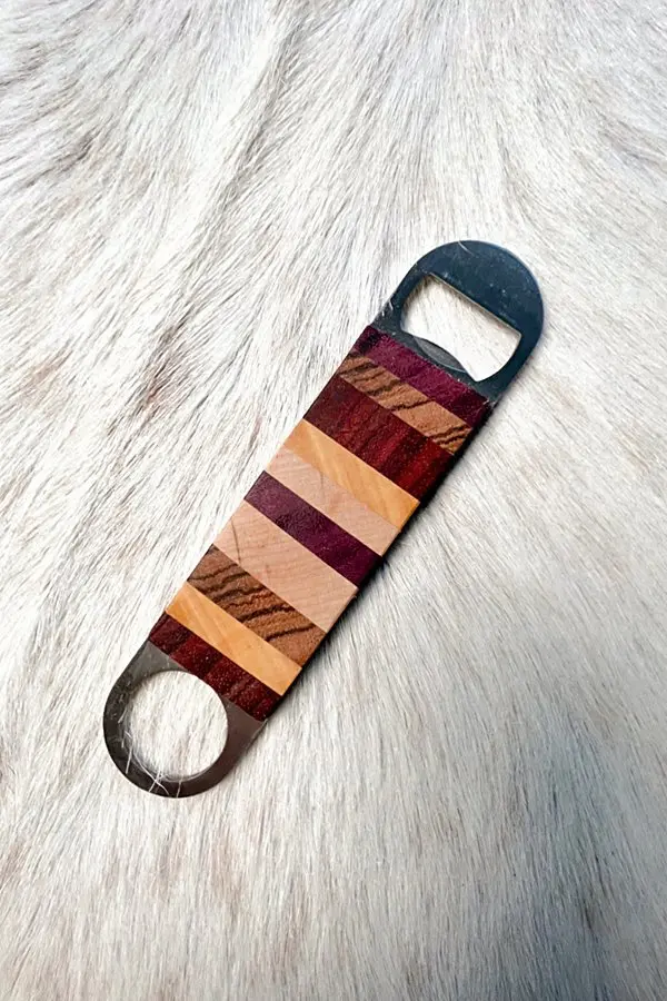 HONORABLE OAK Bartender Bottle Opener - Tan