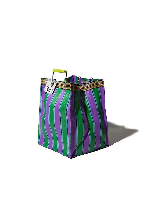 PUEBCO Recycled Rectangle Plastic Bag - Pink