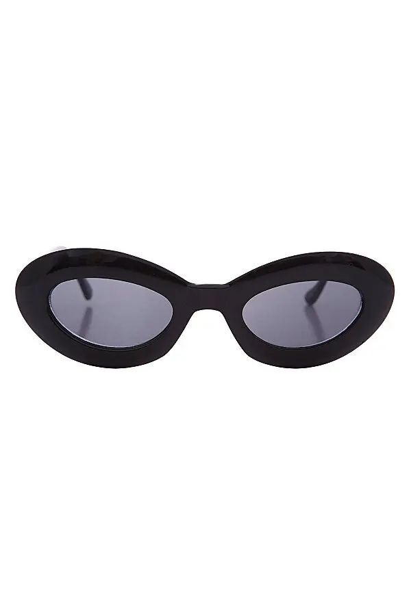 SUNGLASS MUSEUM Vintage Zana Sunglasses Selected By - Black