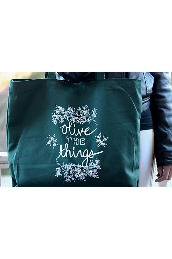 OVERSEASONED The Things Tote Bag