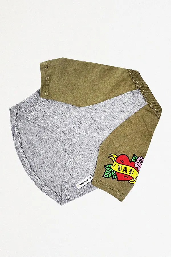 MODERNBEAST Dad Tattoo Tee - Olive