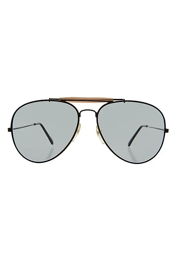 SUNGLASS MUSEUM Vintage Bud Sunglasses By - Black