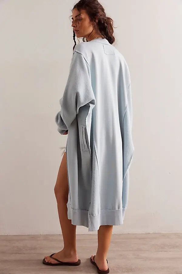Free People We The Free Dreamy Cardi - Ballad Blue