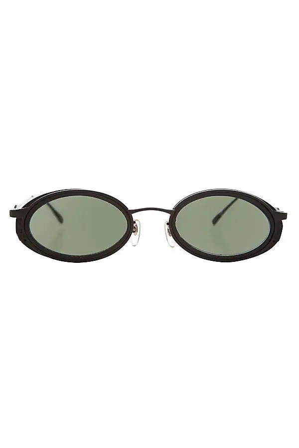 SUNGLASS MUSEUM Vintage Dorian Sunglasses - Black