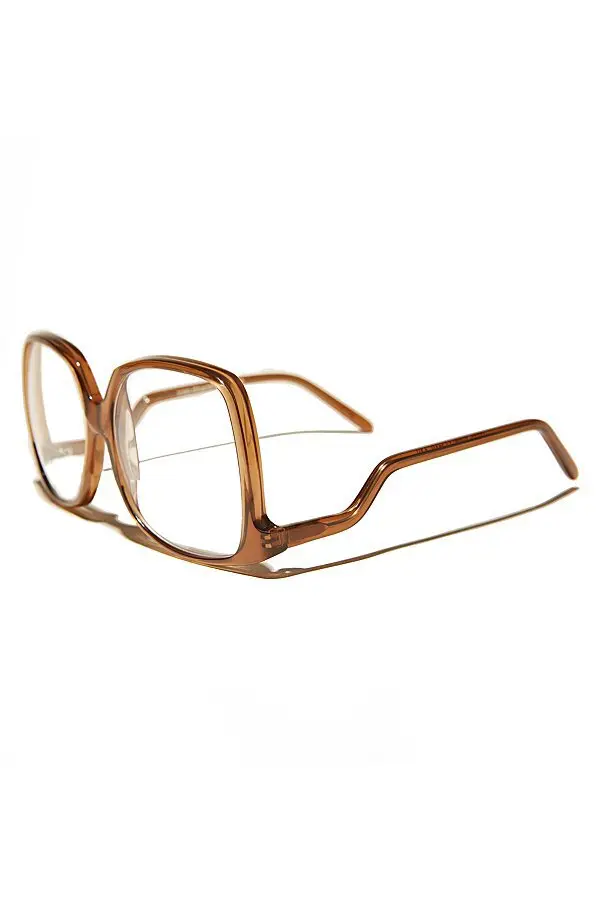 SUNGLASS MUSEUM Retro Mia Reading Glasses - Amber