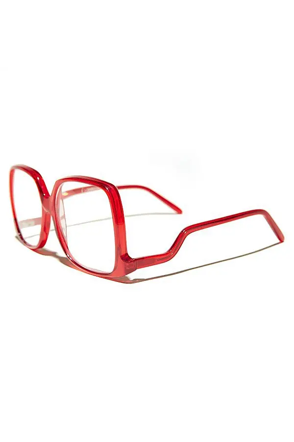 SUNGLASS MUSEUM Retro Mia Reading Glasses - Red