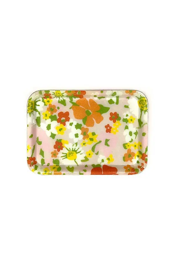 THREE POTATO FOUR Wildflowers Trinket Tray - Multicolor
