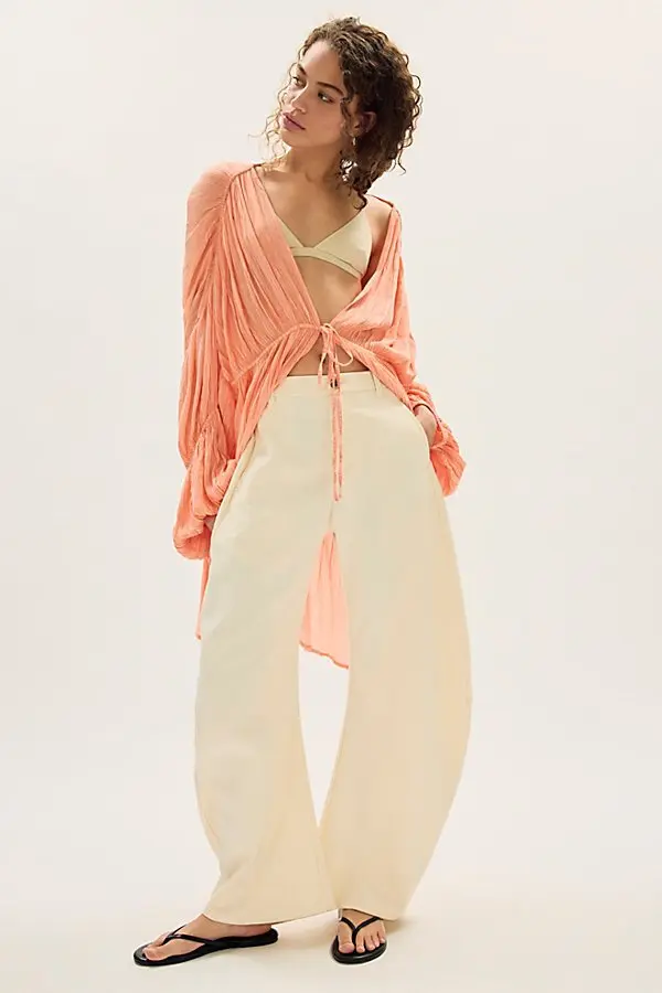 Free People Juliet Duster - Peachie Pie