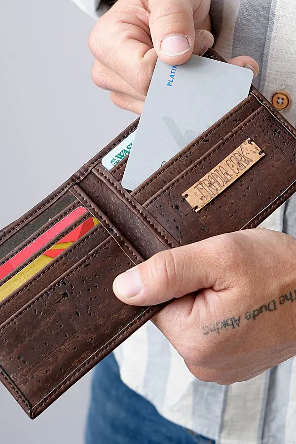 TIRADIA CORK Tiradia Fellowship Wallet