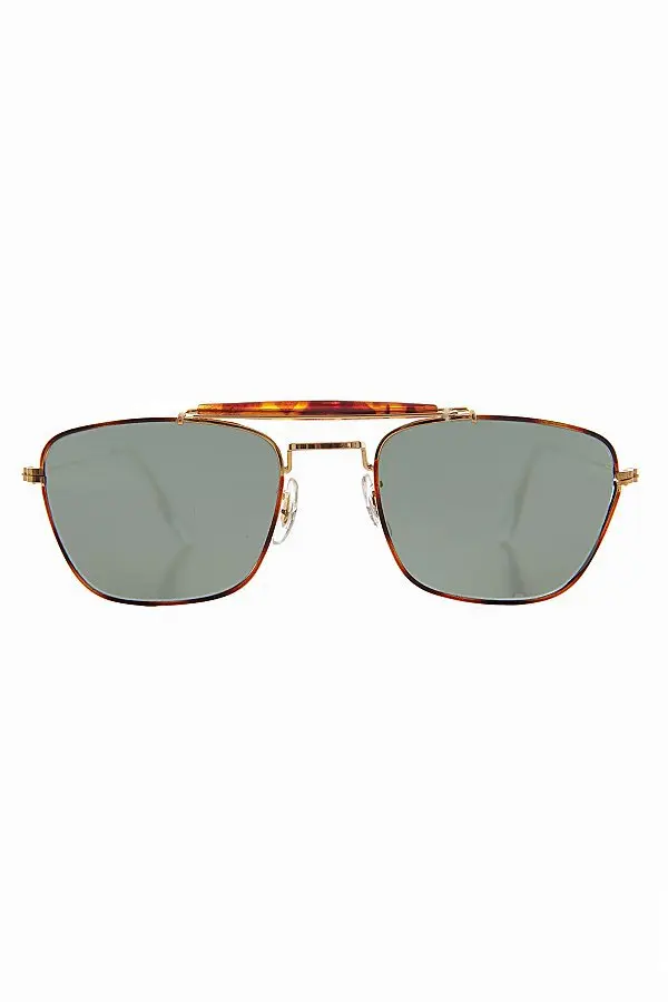 SUNGLASS MUSEUM Vintage Milan Sunglasses Selected By - Tortoise/gold