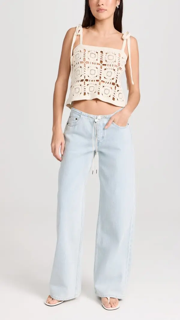 Still Here Cool Jeans - Cloud Vintage Blue