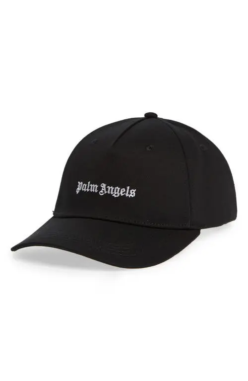 Palm Angels Embroidered Logo Baseball Cap