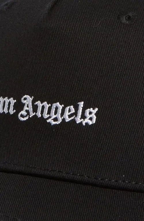 Palm Angels Embroidered Logo Baseball Cap