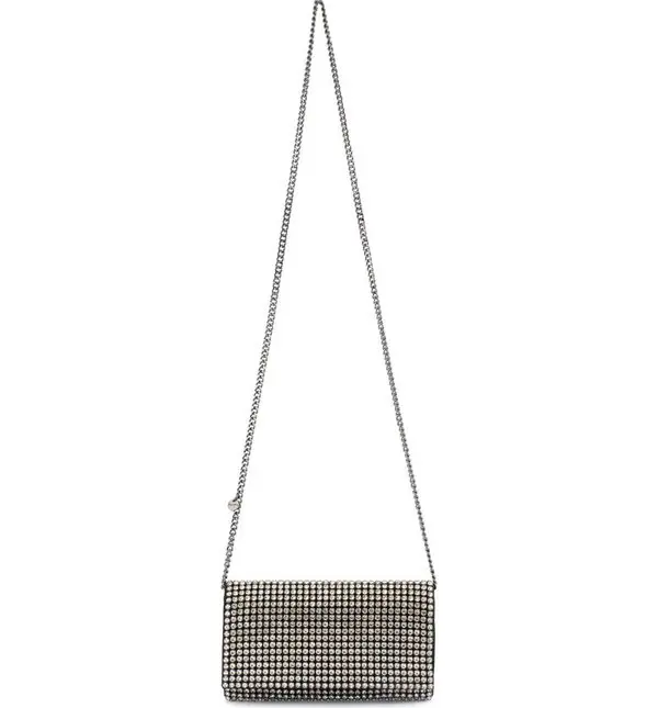 OLGA BERG Mariana Crystal Clutch