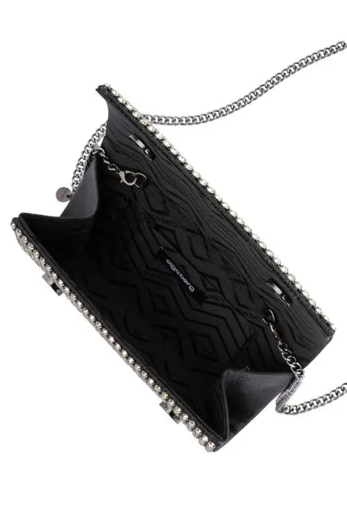 OLGA BERG Mariana Crystal Clutch