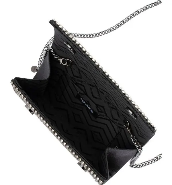 OLGA BERG Mariana Crystal Clutch
