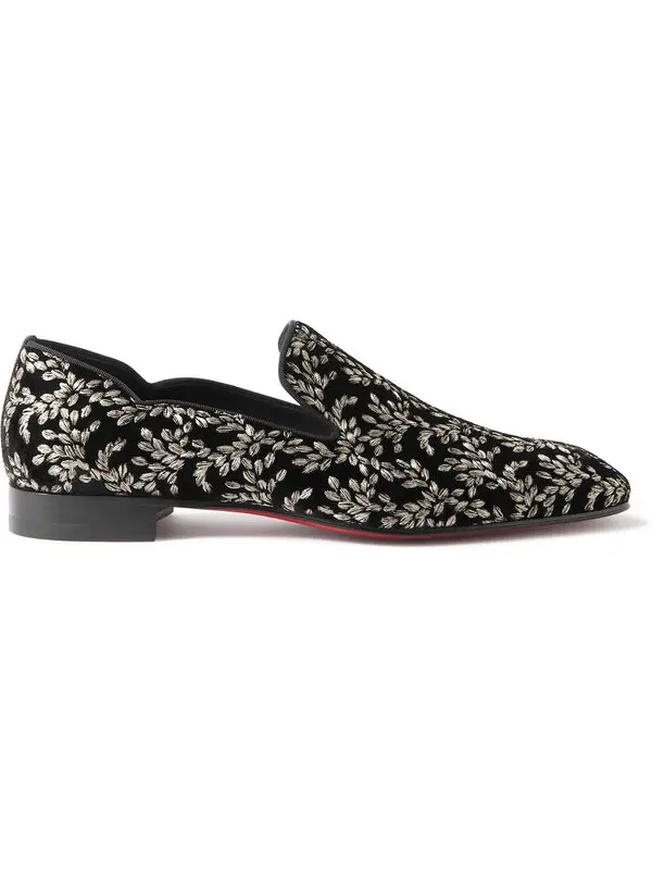 Christian Louboutin Dandy Chick Grosgrain-Trimmed  display picture 1