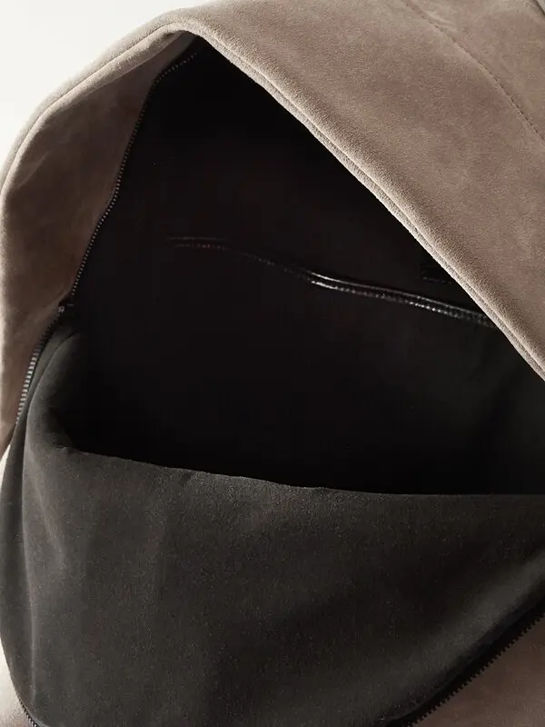 Fear Of God Leather-trimmed Suede Backpack