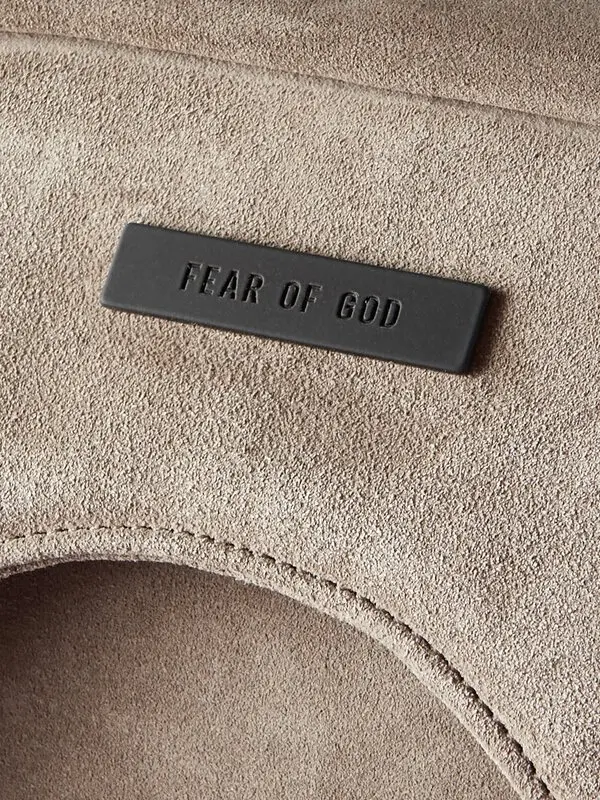Fear Of God Leather-trimmed Suede Backpack