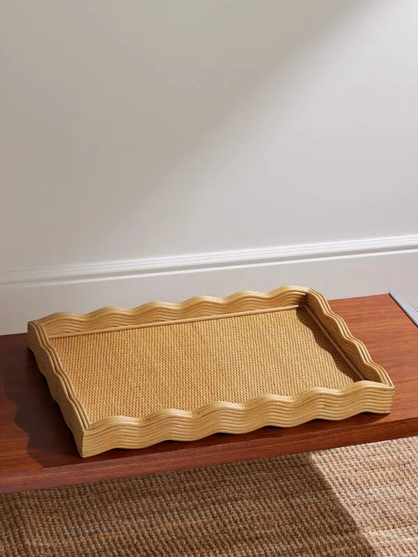 SOHO HOME Pangbourne Rattan Tray