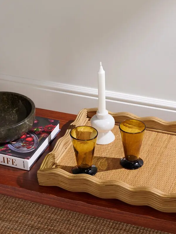 SOHO HOME Pangbourne Rattan Tray