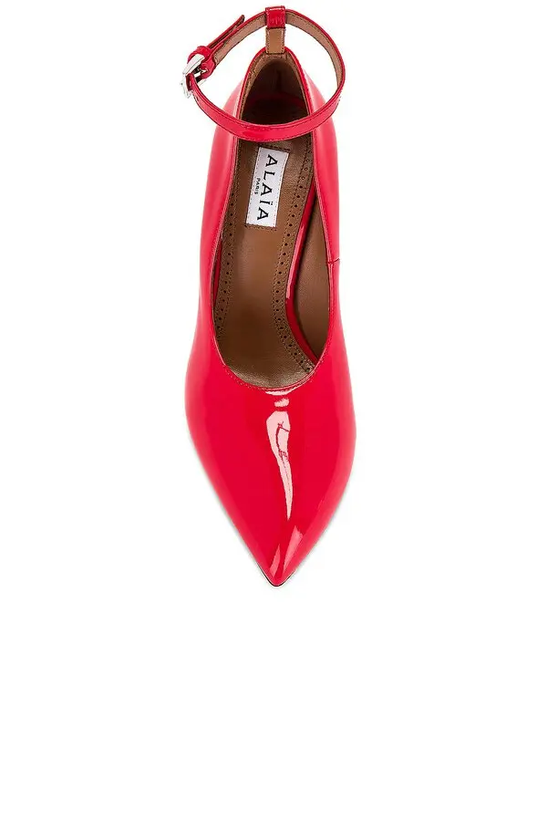 Alaïa Shark Pump - Cerise