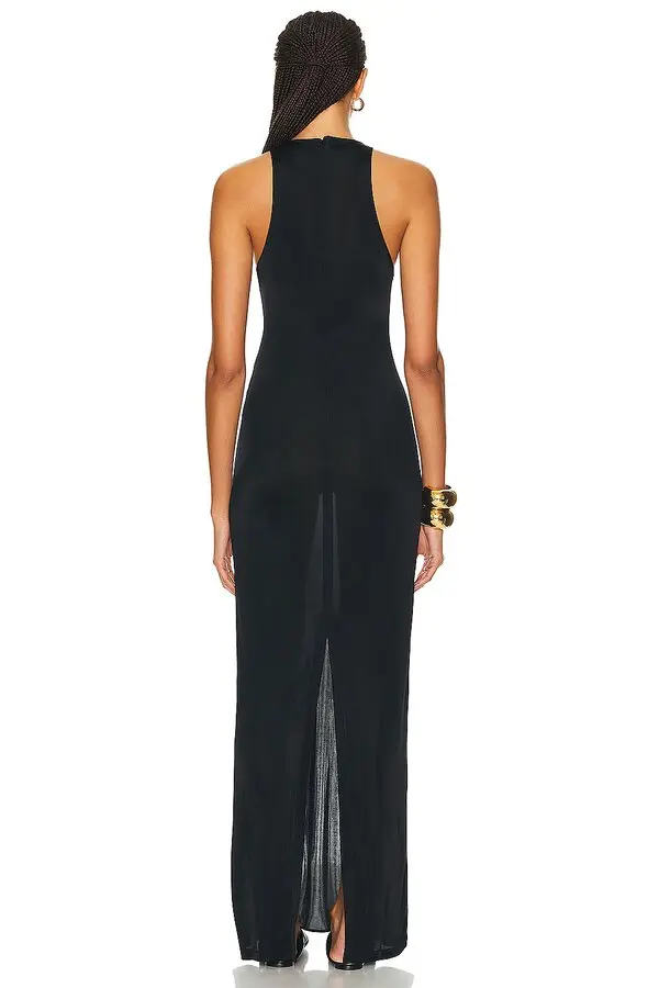 Saint Laurent Jersey Maxi Dress