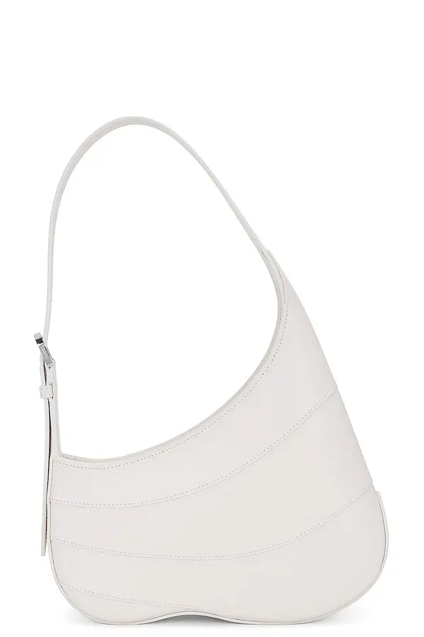 Alaïa Djinn Zipped Hobo Bag - Ivorie