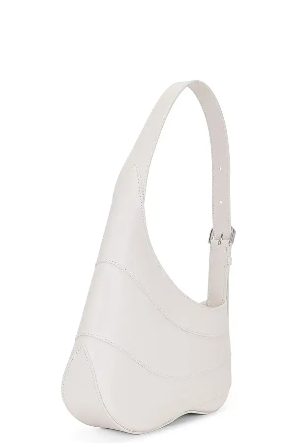 Alaïa Djinn Zipped Hobo Bag - Ivorie
