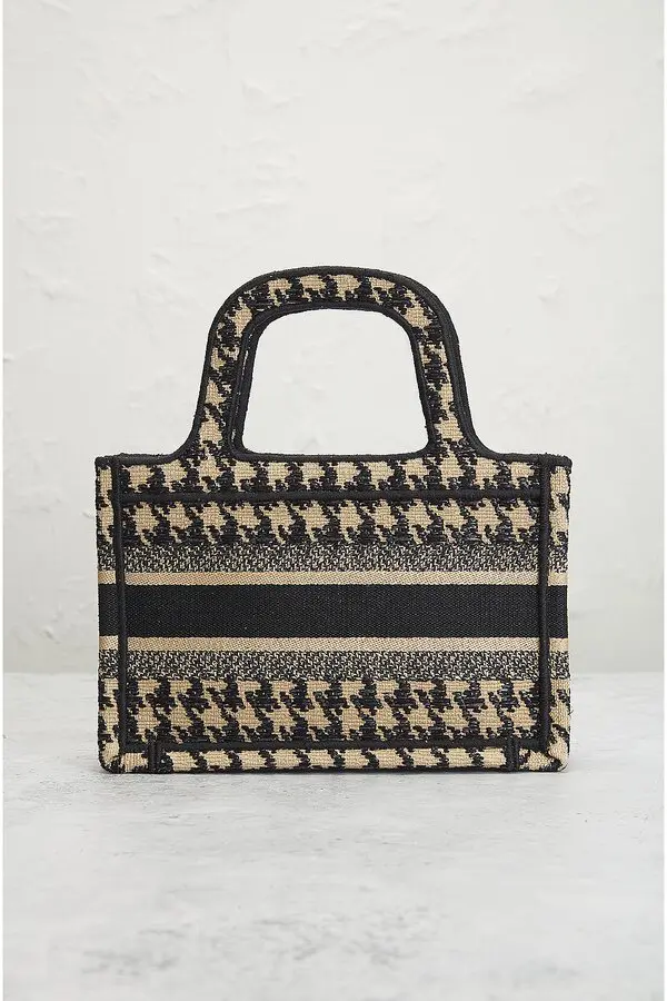 Dior Mini Book Tote Bag - Black