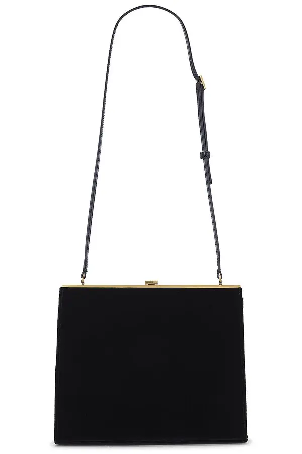 Saint Laurent Small Gaia Shoulder Bag - Noir