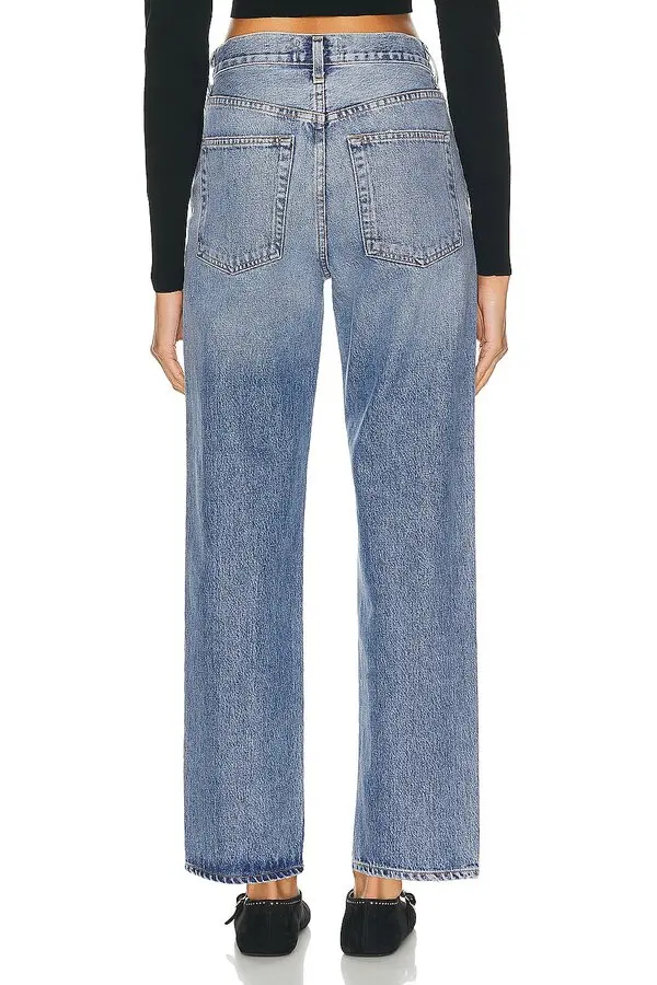 AGOLDE Fold Wide Leg Jeans