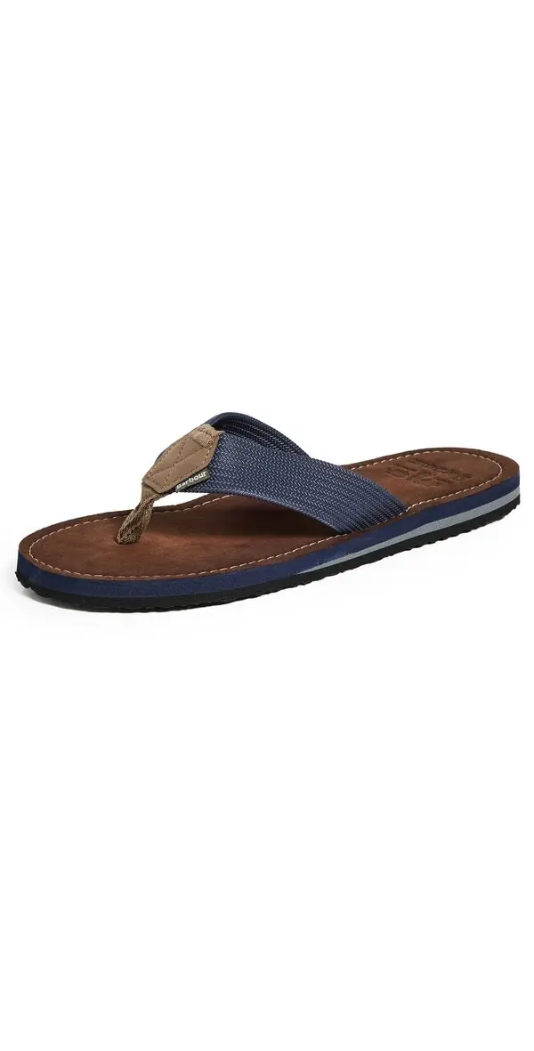 Barbour Toeman Beach Sandals - Navy