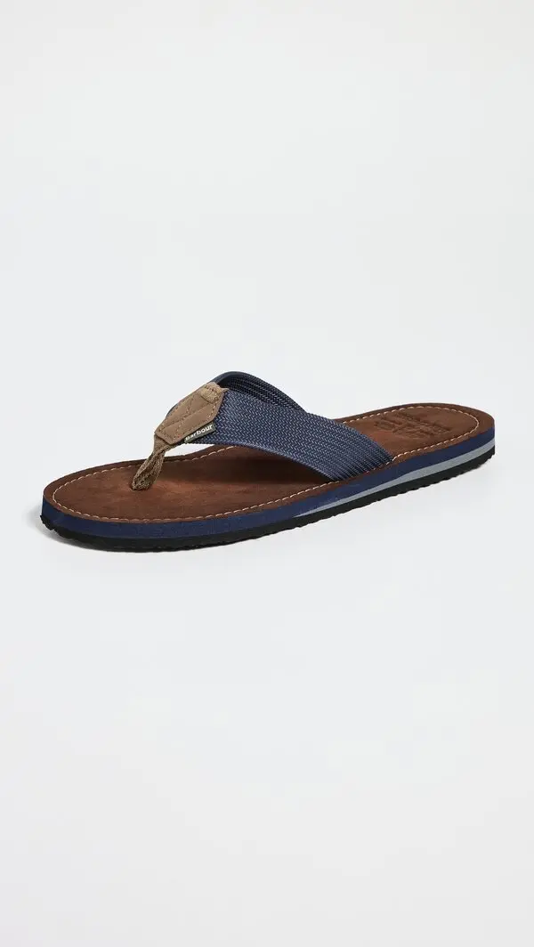 Barbour Toeman Beach Sandals - Navy