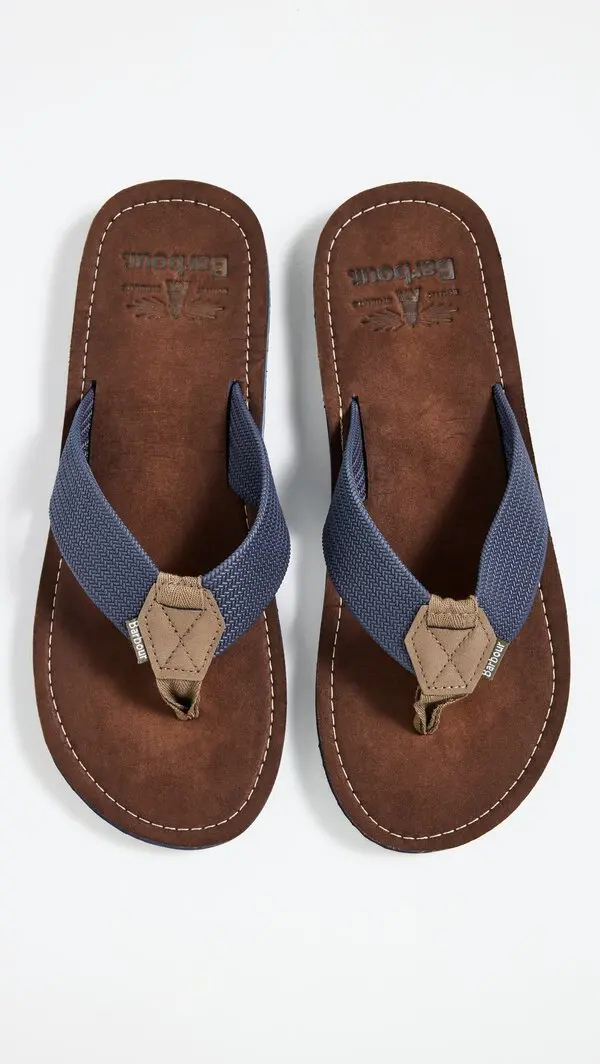 Barbour Toeman Beach Sandals - Navy