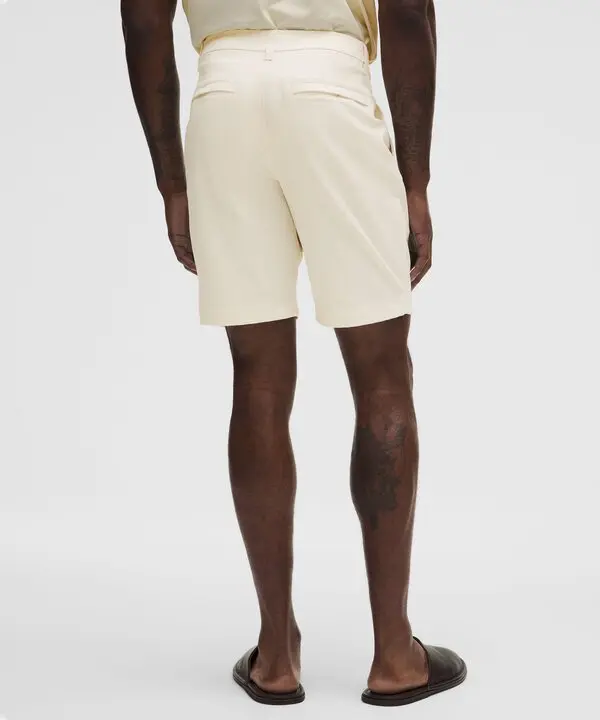 Lululemon Abc Classic-fit 9-inch Short - Light Ivory