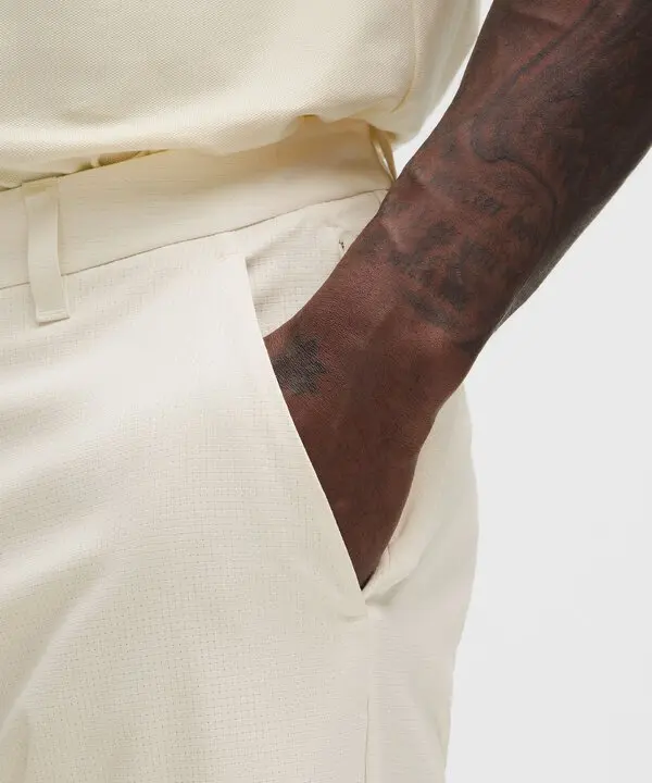 Lululemon Abc Classic-fit 9-inch Short - Light Ivory