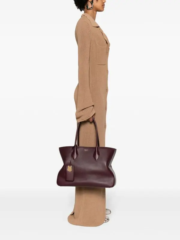 FERRAGAMO Stella Leather Tote Bag